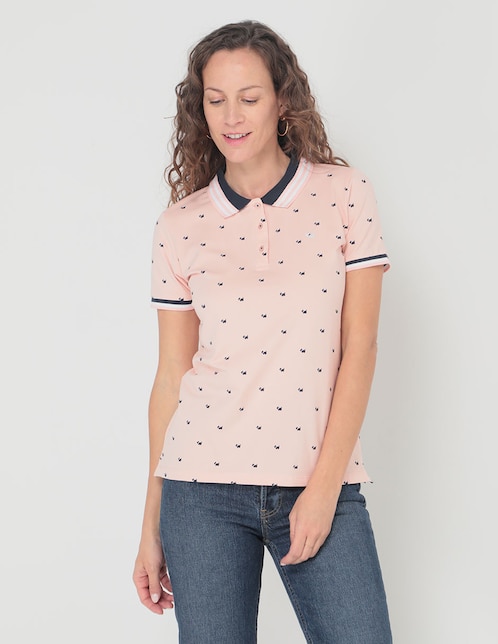 Playera tipo polo Ferrioni para mujer 1