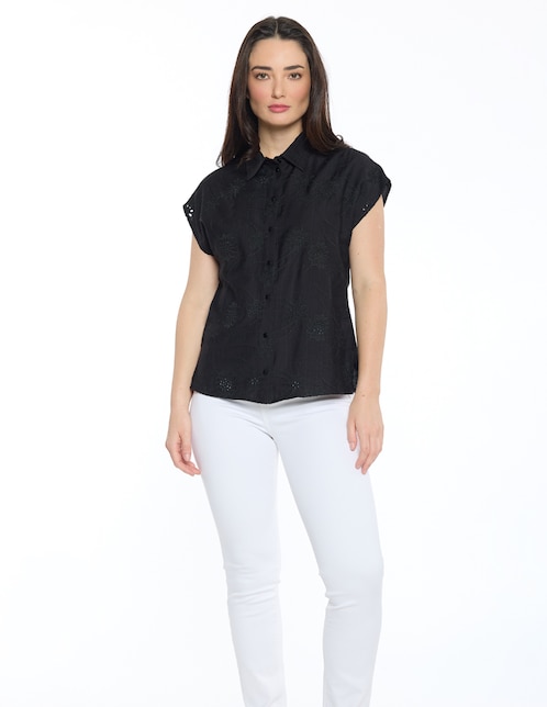 Blusa Foley's manga cap para mujer 1