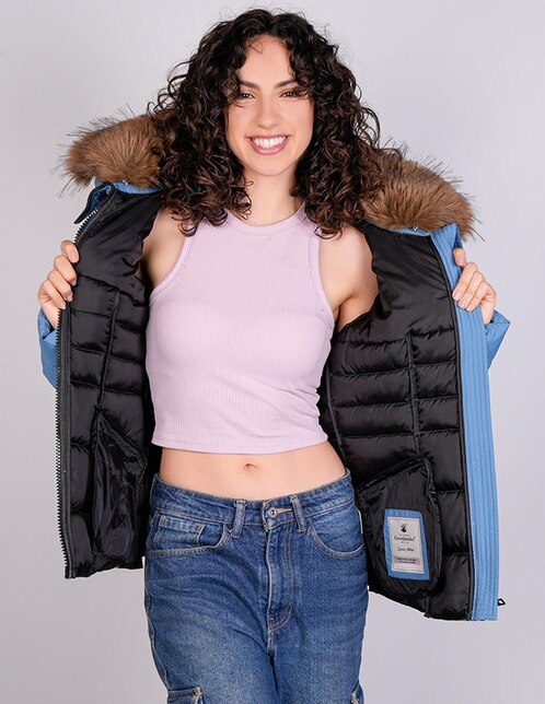 Chamarra acolchada Greenlander para mujer 2
