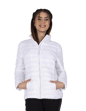 Chamarra Acolchada Alysh Impermeable Para Mujer